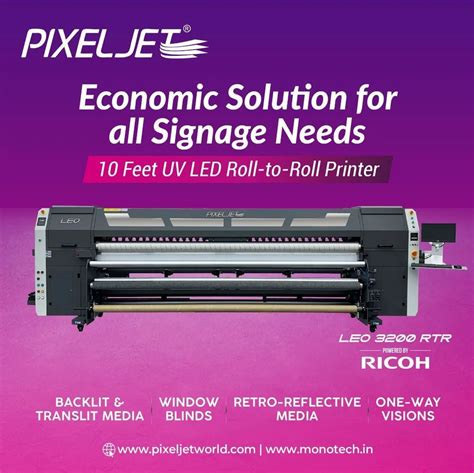 Pixeljet Leo 3200 Uv Led Roll To Roll Printer At Best Price In Chennai