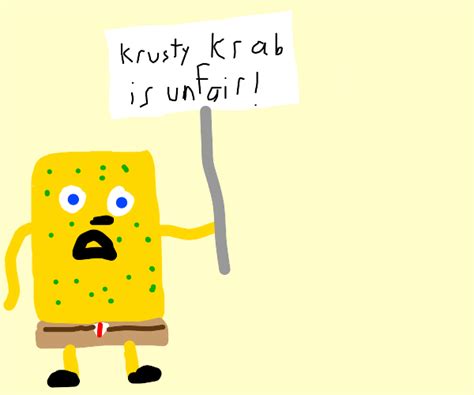 Protest Spongebob Drawception