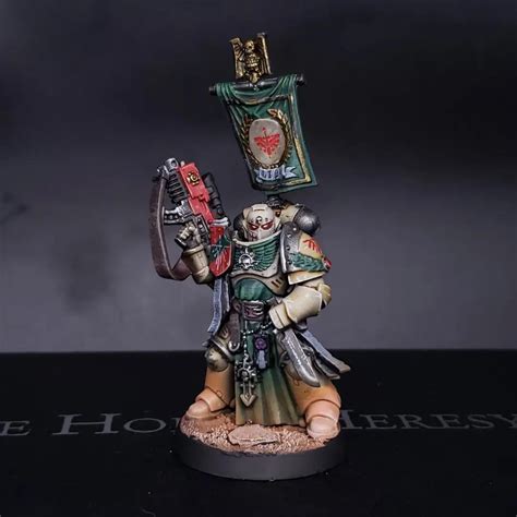 Kitbashed Dark Angels Sternguard Vets Rwarhammer