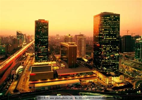 北京夜景图片 街景夜景 建筑空间 图行天下素材网
