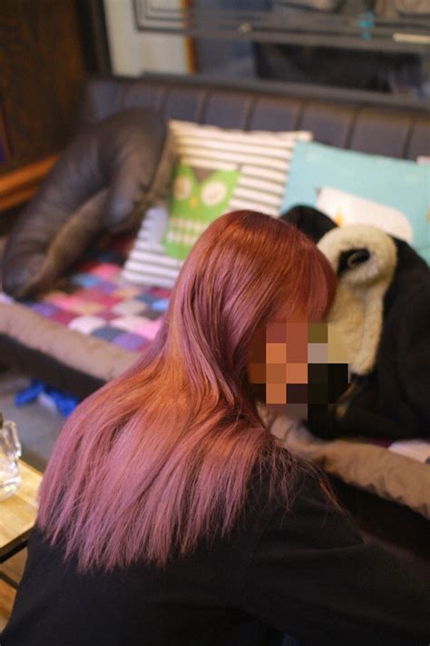 바이올렛염색보라색염색성남미용실 공감헤어 네이버 블로그