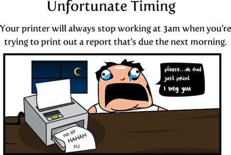 Why We Hate Printers 18 Pics