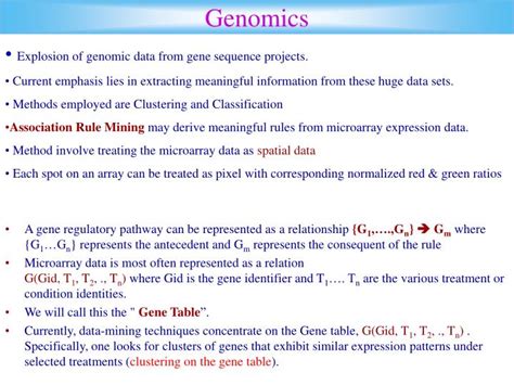 PPT Genomics PowerPoint Presentation Free Download ID