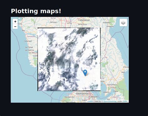 Showing Geotiff Raster Data Using Streamlit Streamlit