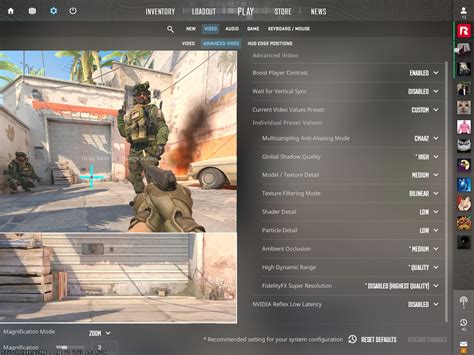 CS2 NVIDIA Performance Settings FPSHeaven