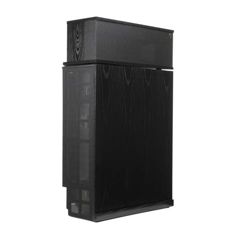 Klipsch Heritage Series Klipschorn Speakers Black Direct Current Avu