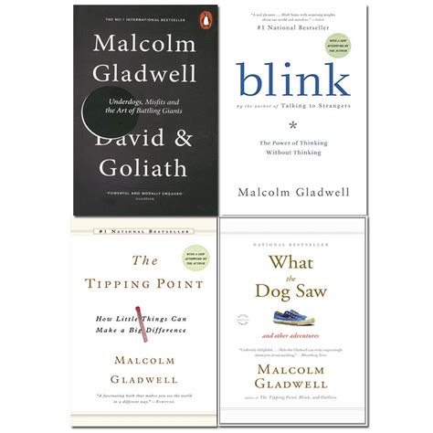 Jp Malcolm Gladwell Collection 4 Books Set David And