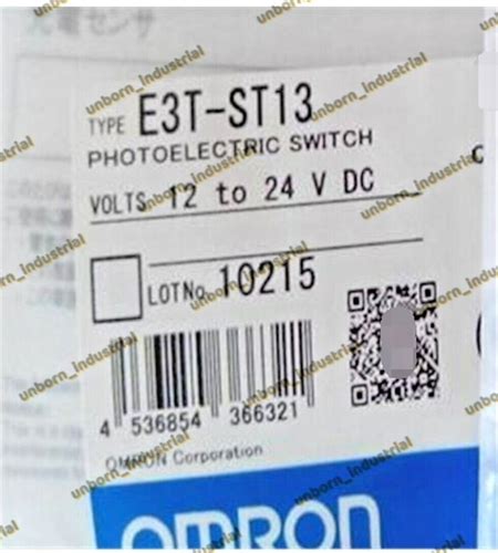 Brand New Omron E3t St13 E3tst13 Ebay