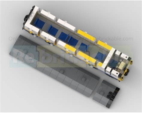 Lego Moc Class 205 Thumper 2 Carriage Demu Train By Andy Ps Bricks