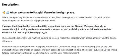 Titanic Survival Prediction Model Kaggle Tutorial By Titanic Survival Prediction Model Kaggle Tutorial By