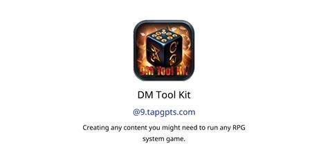 DM Tool Kit GPTs Features And Functions Examples And Prompts GPT Store