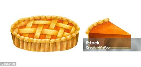 잼 파이 케이크 조각 만화 컬렉션 고립 된 손으로 그린 그림 그림 가을에 대한 스톡 벡터 아트 및 기타 이미지 가을 계절 계피 Istock