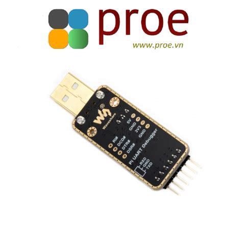 Usb To Uart Debugger Module For Raspberry Pi 5 Type A Port Onboard