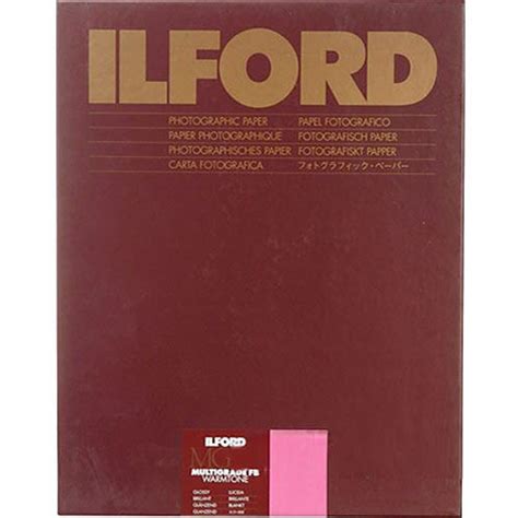 Ilford Multigrade Fb Warmtone Paper 1168408 Bandh Photo Video