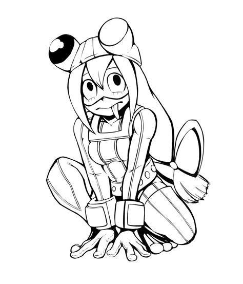 My Hero Academia Coloring Sheet Free Printable Templates