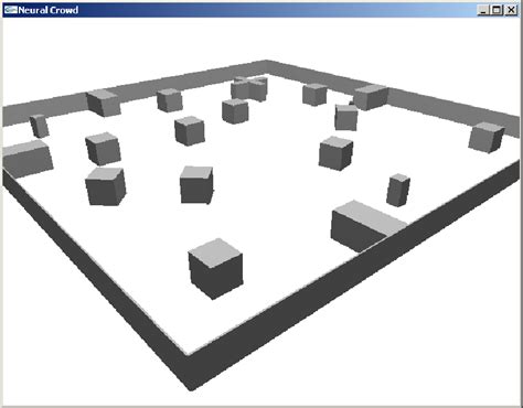 A Simple World To Test Obstacle Avoidance Download Scientific Diagram
