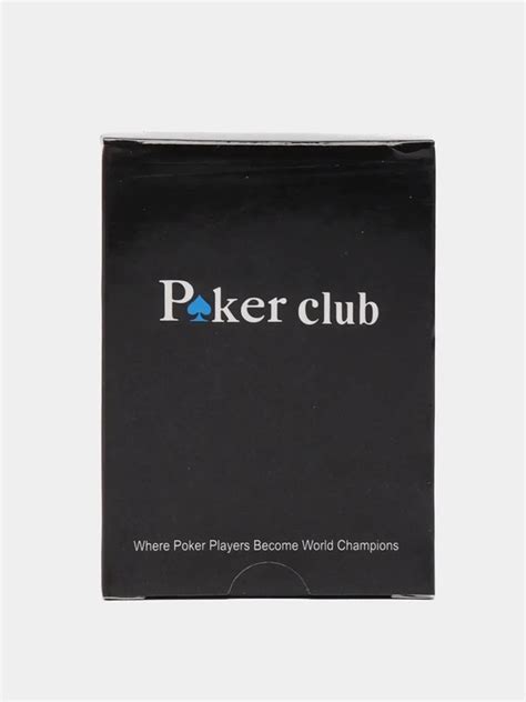 Карты игральные для покера пластиковые 54 штуки покерные купить по цене 199 ₽ в интернет