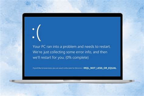 Fix IRQL NOT LESS OR EQUAL Error TechCult