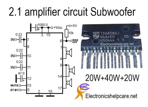 21 Amplifier Circuit Subwoofer Electronics Help Care