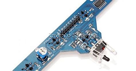 Five 5 Ir Sensor Array With Obstacle Avoidance Compatible Avoidance Sensor Obstacle Sensor