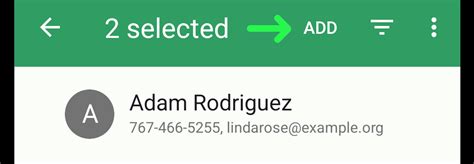 Android Add Contacts To A Group From Your Contacts Reach