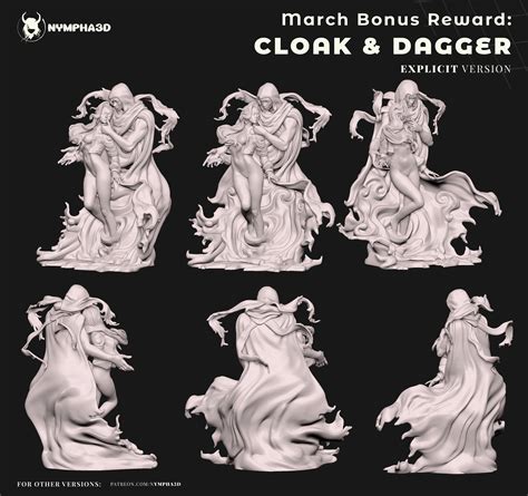 🗡️ Cloak And Dagger Marvel Rivals Stl For 3d Printing・ 3d File For 3d Printing・cults