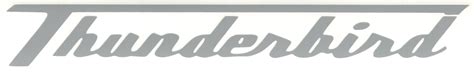 Triumph Thunderbird Sticker