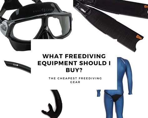 Freediving Equipment Cost At James Auxier Blog