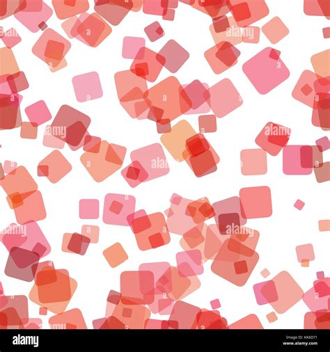 Repeating Abstract Geometric Square Pattern Background Vector Design From Random Rotated