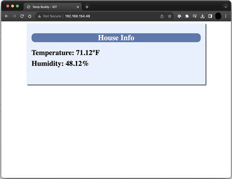 Wifi Enabled Temperaturehumidity Sensor Using Esp8266 Tempbuddy