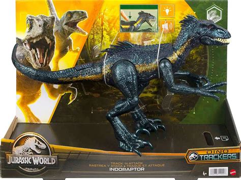 Jurassic World Dominion Track N Attack Indoraptor Action Figure Mattel