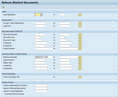 Spl Sanctioned Party List Screening In Sap Gts Mdp Group