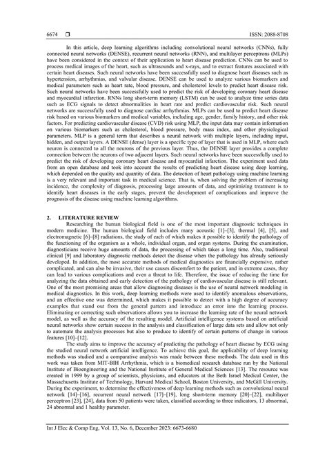 Detection Of Heart Pathology Using Deep Learning Methods Pdf