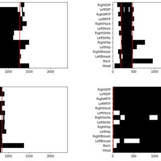 Binary Mask Showing The Available Data In Black For Clips The Red Download Scientific
