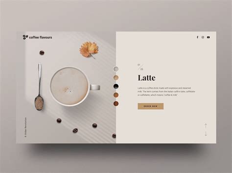 Coffee Shop Split Screen Slider For WordPress By Slider Revolution On