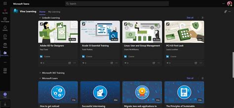 microsoft viva learning how to manage training on teams