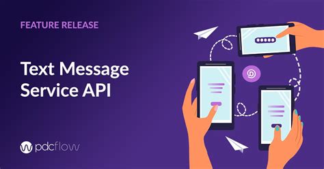 pdcflow releases text message service api pdcflow blog