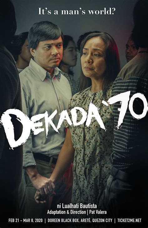 Fred Said Theater Concerts Events Review Of Black Boxs Dekada 70