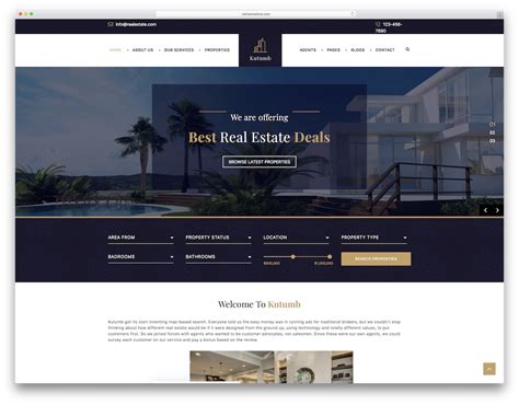 21 Top Bootstrap Real Estate Website Templates 2021 Colorlib