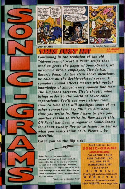 Read Online Sonic The Hedgehog Comic Issue 86