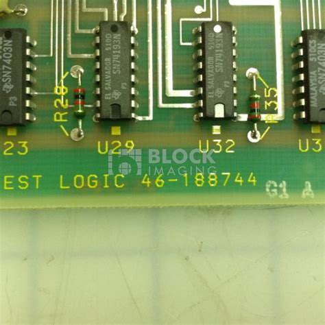 46 188744g1 Ge X Ray Test Logic Board Block Imaging