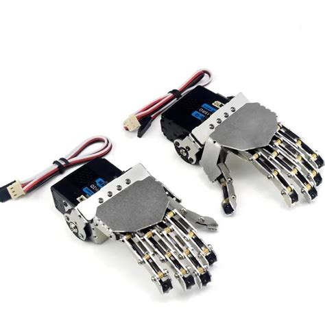 Jual Mini Bionic Hand Humanoid Robot Arm Robot Hand Five Fingers Claw Talon For Metal