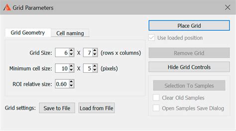Selection Grid Processing Color Targets Rawdigger