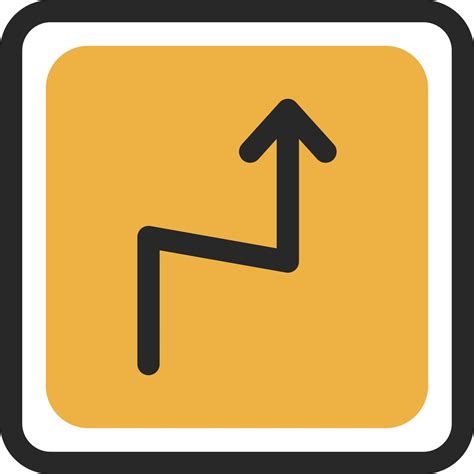 Sharp Bend Vector Icon Design 20450187 Vector Art At Vecteezy