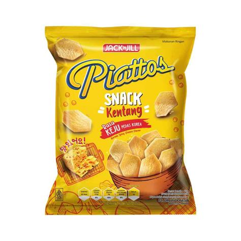 Jual Potato Chip Piattos Keju Pedas Korea 70gr Shopee Indonesia