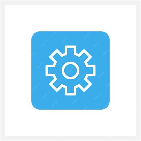 활성 설정 버튼 Ui 요소 템플릿 프리미엄 벡터