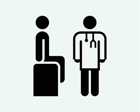 Doctor Patient Icon 78 Doctor And Patient Icon Set High Res