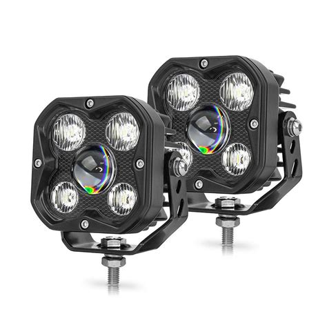 Colight 3inch Hd Series White Combo Beam Led Ditch Lightsset2pcs