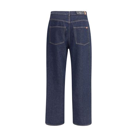 7for Blue Cotton Jeans Denim