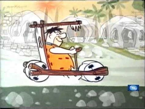 The Flintstones Cartoon Fred Flintstones Car Youtube